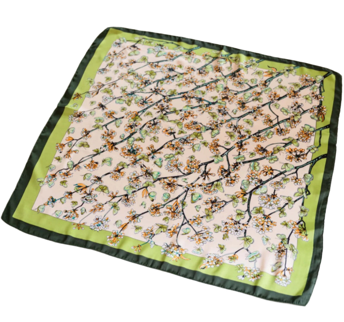 Butterfly Grove Silk Scarf – Robin Towle