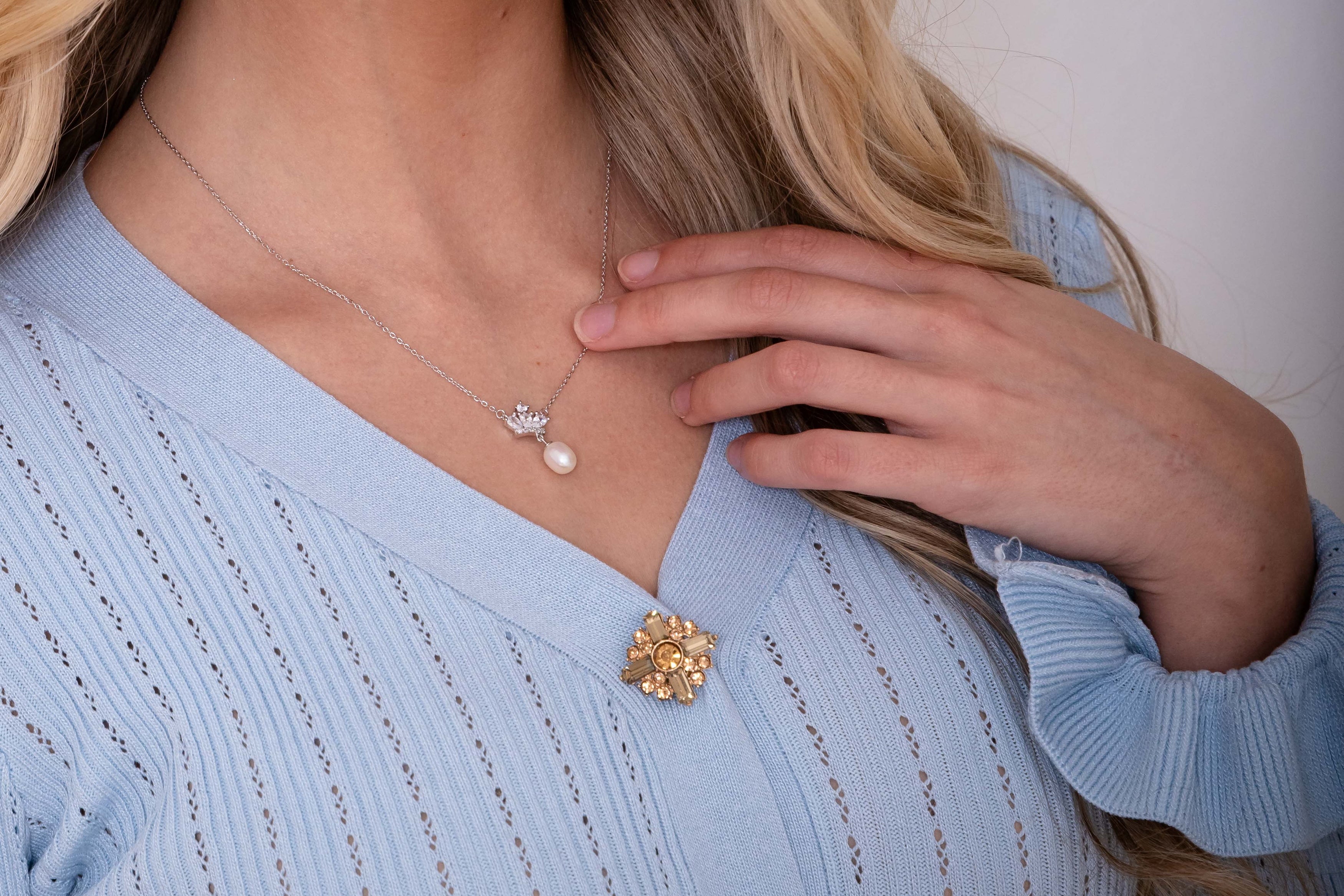 Crowned Grace Necklace – Robin Towle